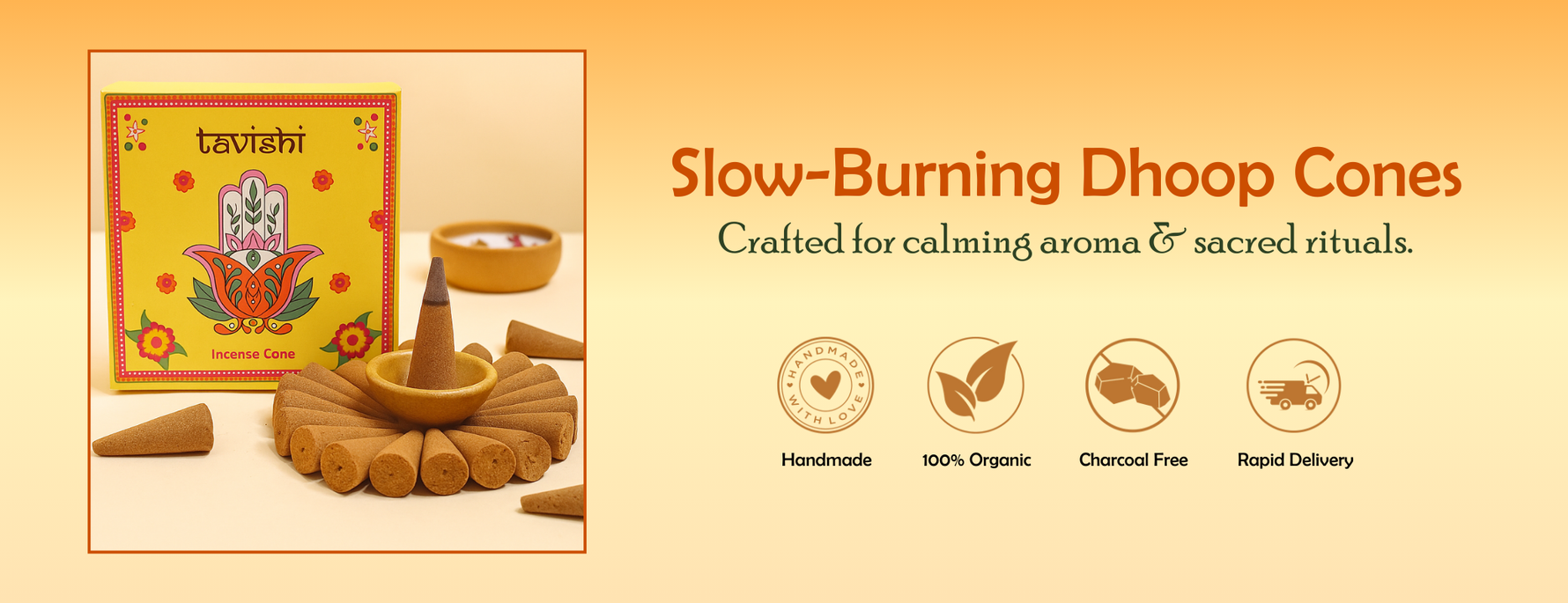 Incense Cones – Tavishi